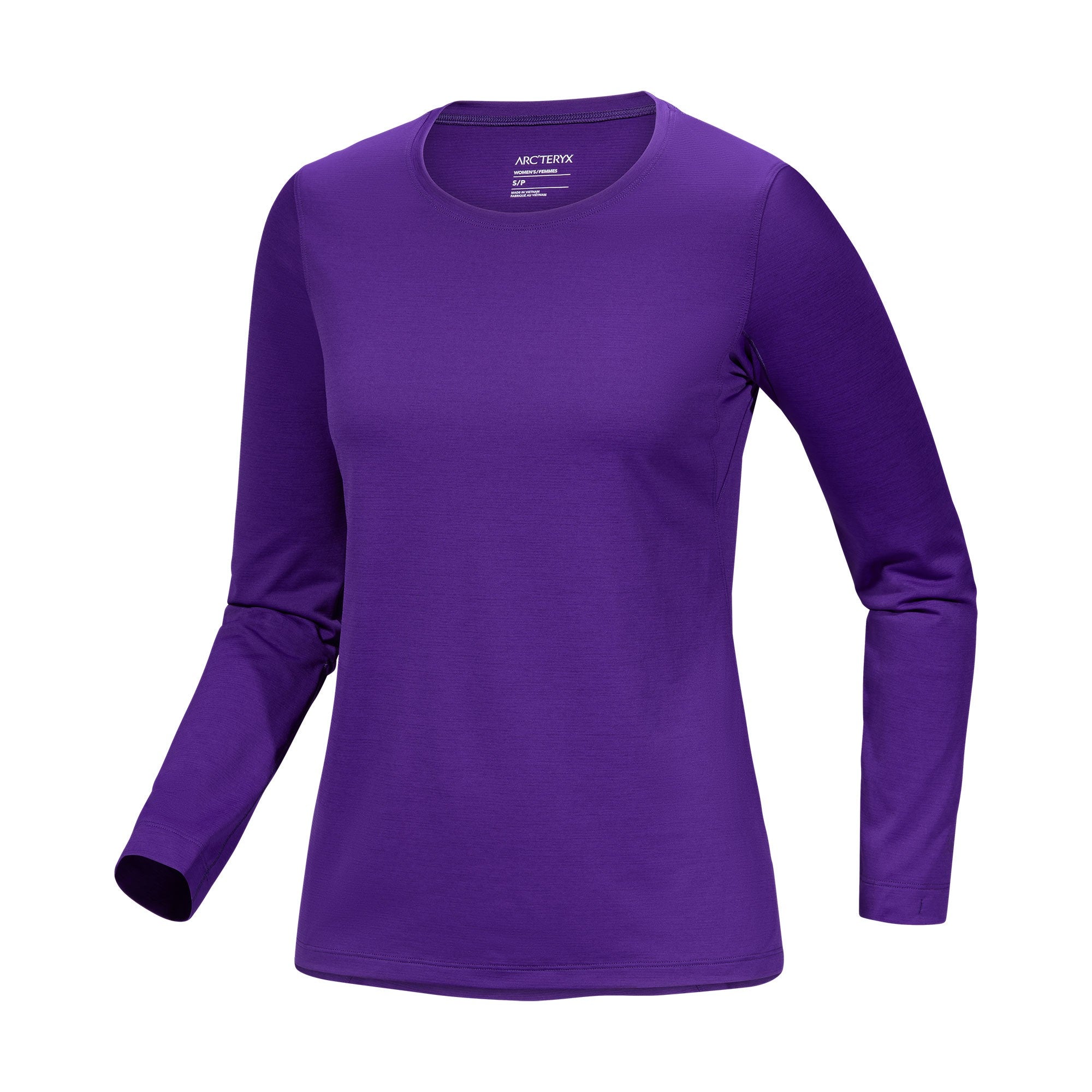 The Epicentre | Arcteryx Taema Crew LS Womens in Azalea Heather