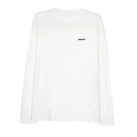 The Epicentre | Finisterre Harlyn Logo Ls Tee in White