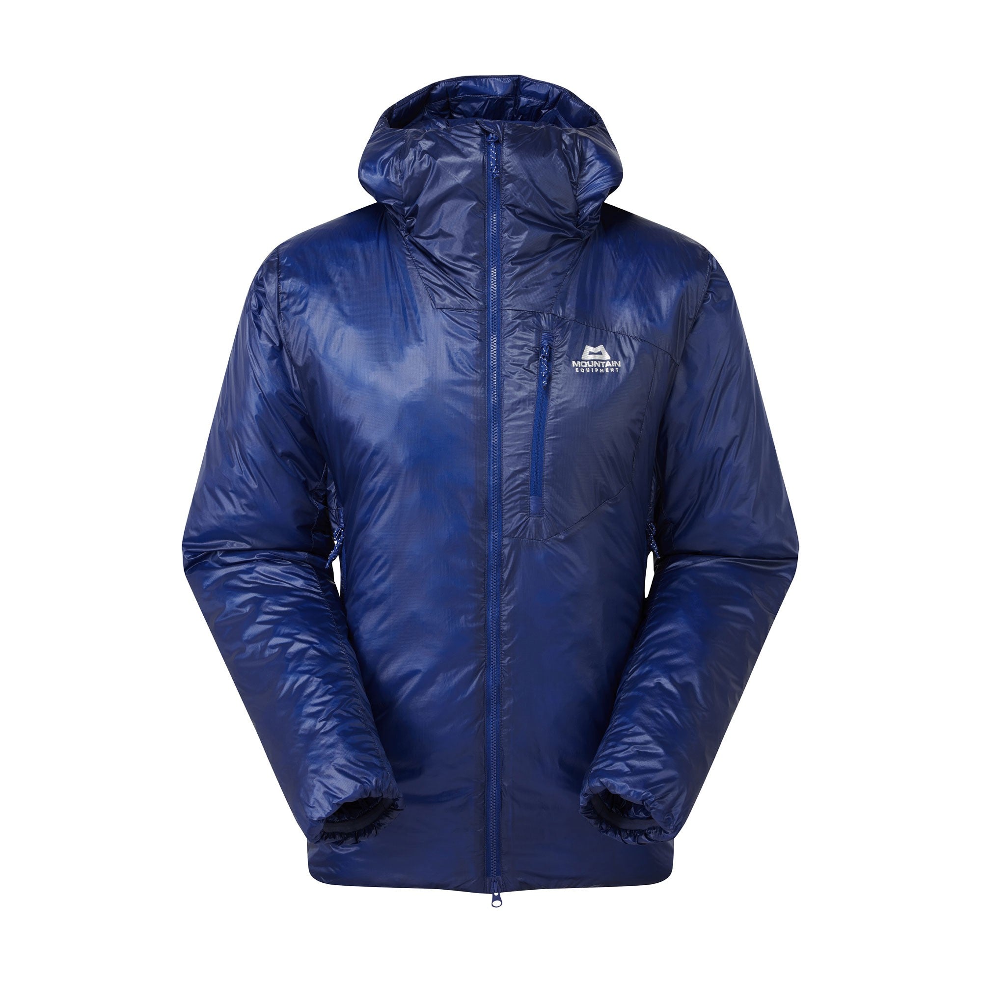 The Epicentre | Mountain Equipment Oreus Hooded Jacket in Admiral Blue
